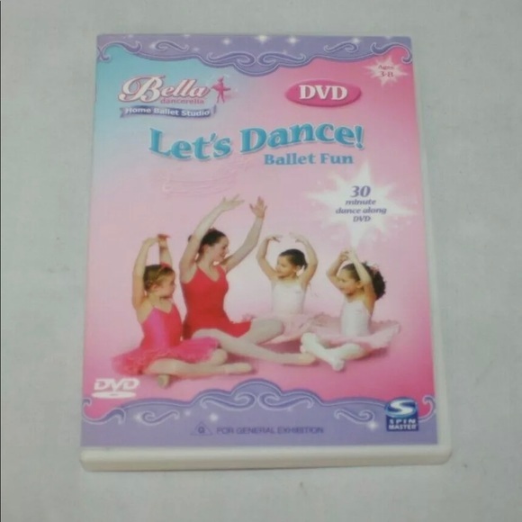 Toys | Lets Dance Ballet Fun Bella Dancerella Home Studio Ages 38 Dvd Movie 203 | Poshmark